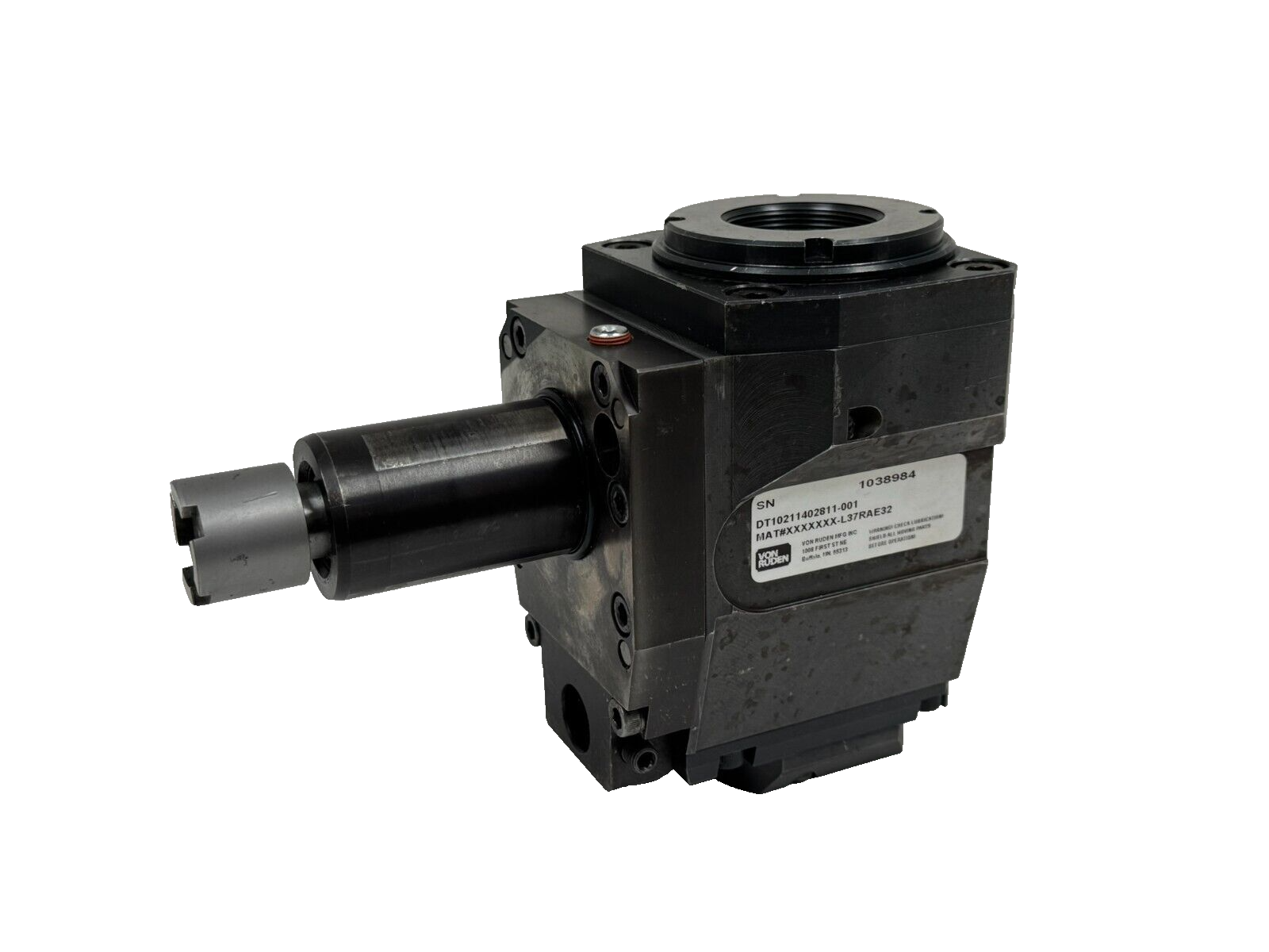 NEW VON RUDEN / OKUMA DT10211402811-001 RIGHT-ANGLE LIVE TOOL CAPTAIN ...