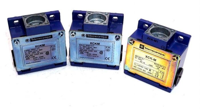 3 NEW TELEMECANIQUE XCK-M LIMIT SWITCHES XCKM - SB Industrial Supply, Inc.