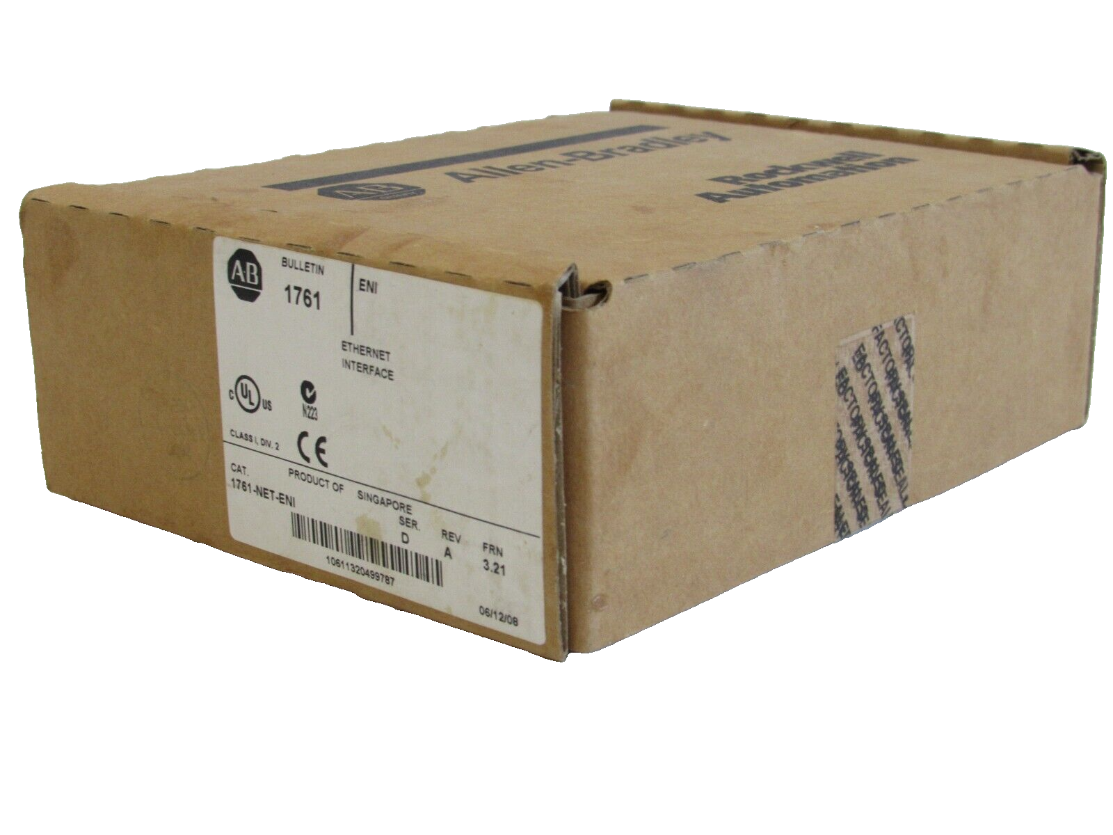 ALLEN BRADLEY 1761-NET-ENI ETHERNET INTERFACE SER.D 1761NETENI NEW ...