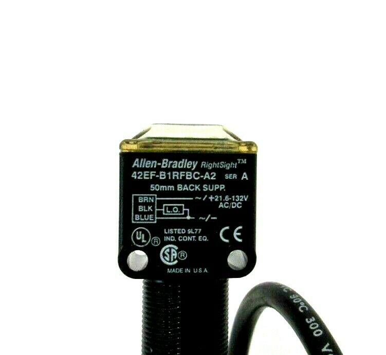 NEW ALLEN BRADLEY 42EF-B1RFBC-A2 PHOTOELECTRIC SENSOR SER.A ...