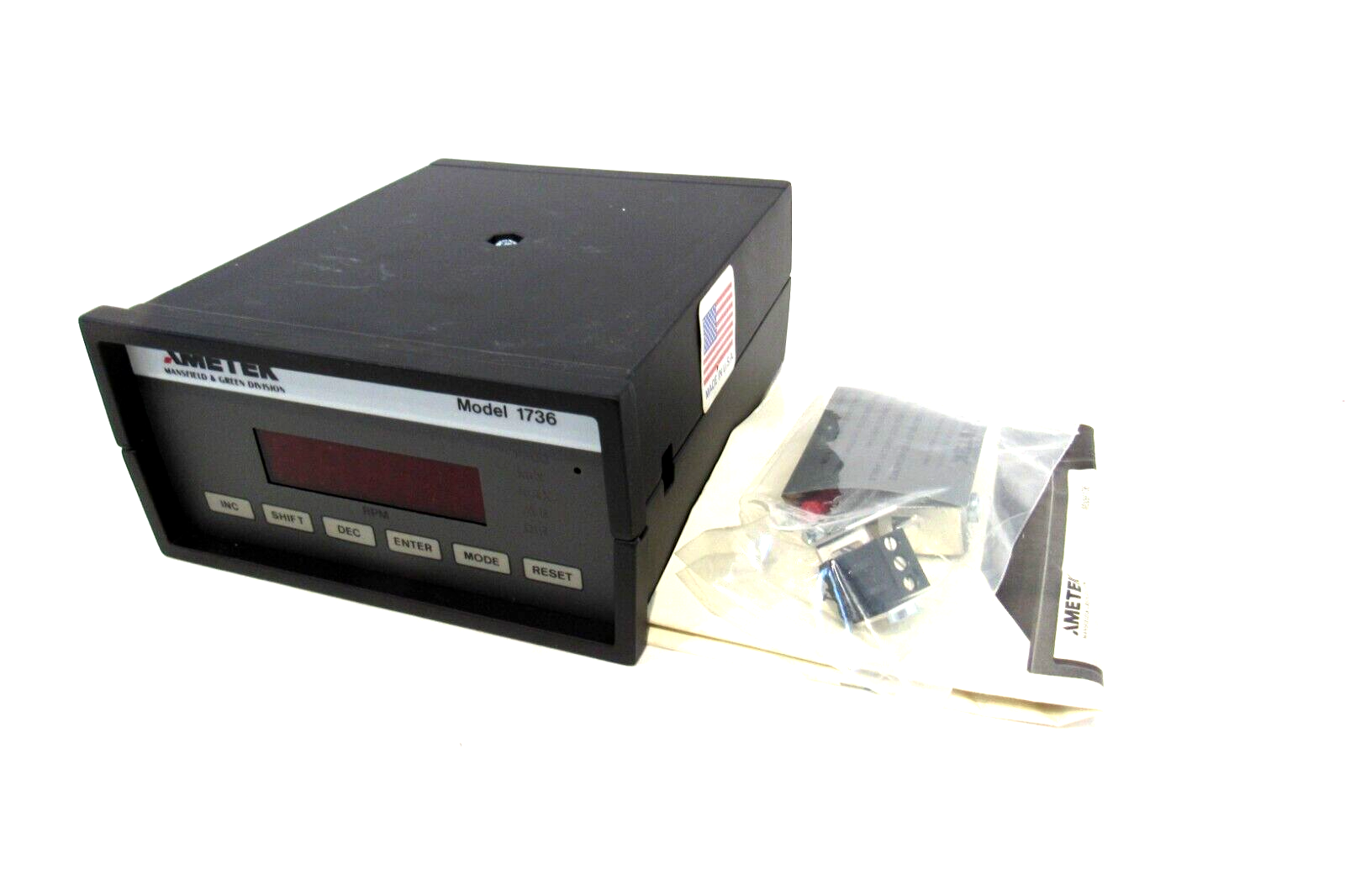 NEW AMETEK 1736 TACHOMETER / TIME INDICATOR - SB Industrial Supply, Inc.