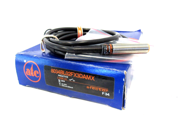 NEW ATC EFECTOR 8034BL02FX3DAMX SENSOR - SB Industrial Supply, Inc.