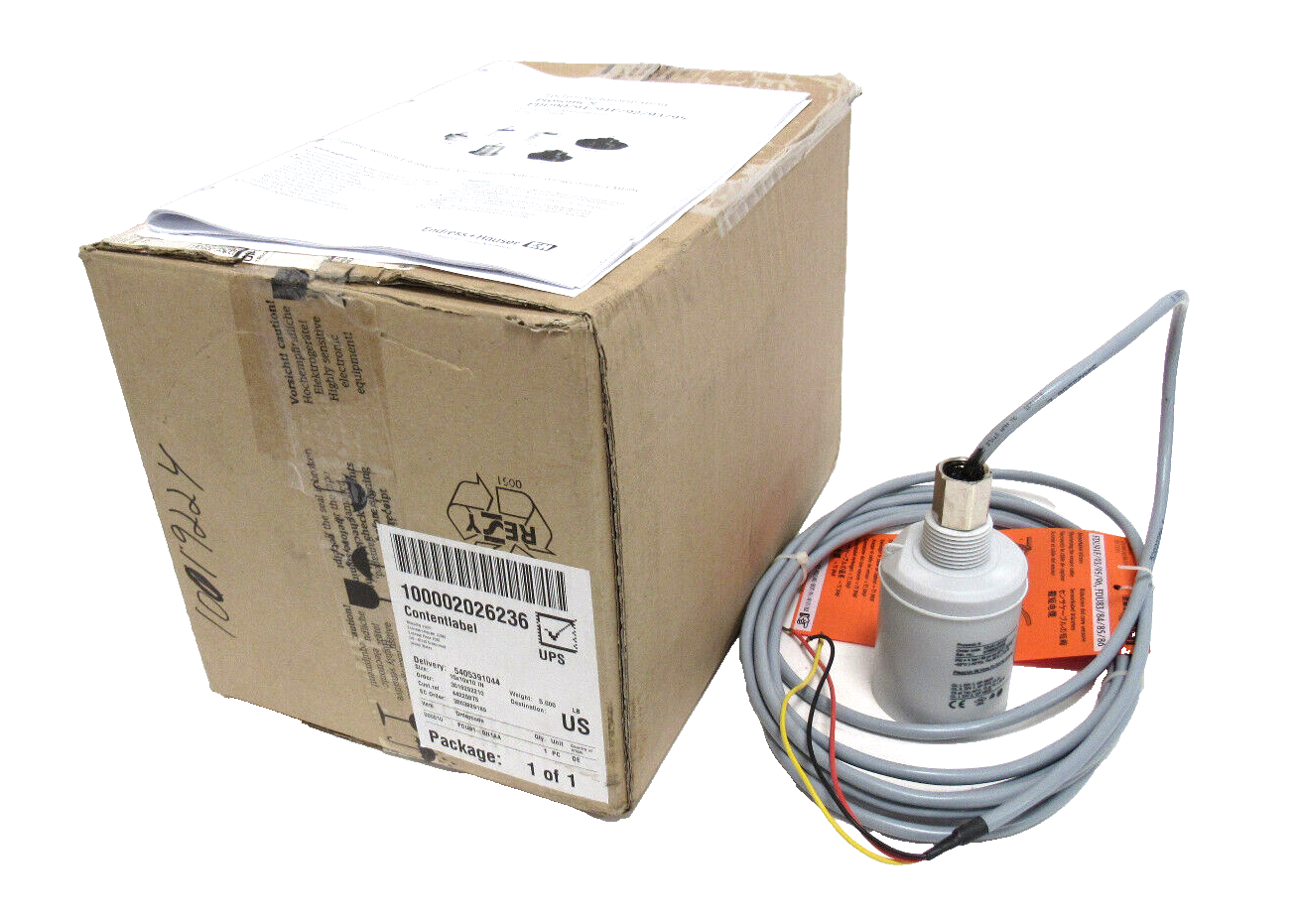 NEW ENDRESS HAUSER FDU91-QN1AA PROSONIC S LEVEL SENSOR ULTRASONIC ...