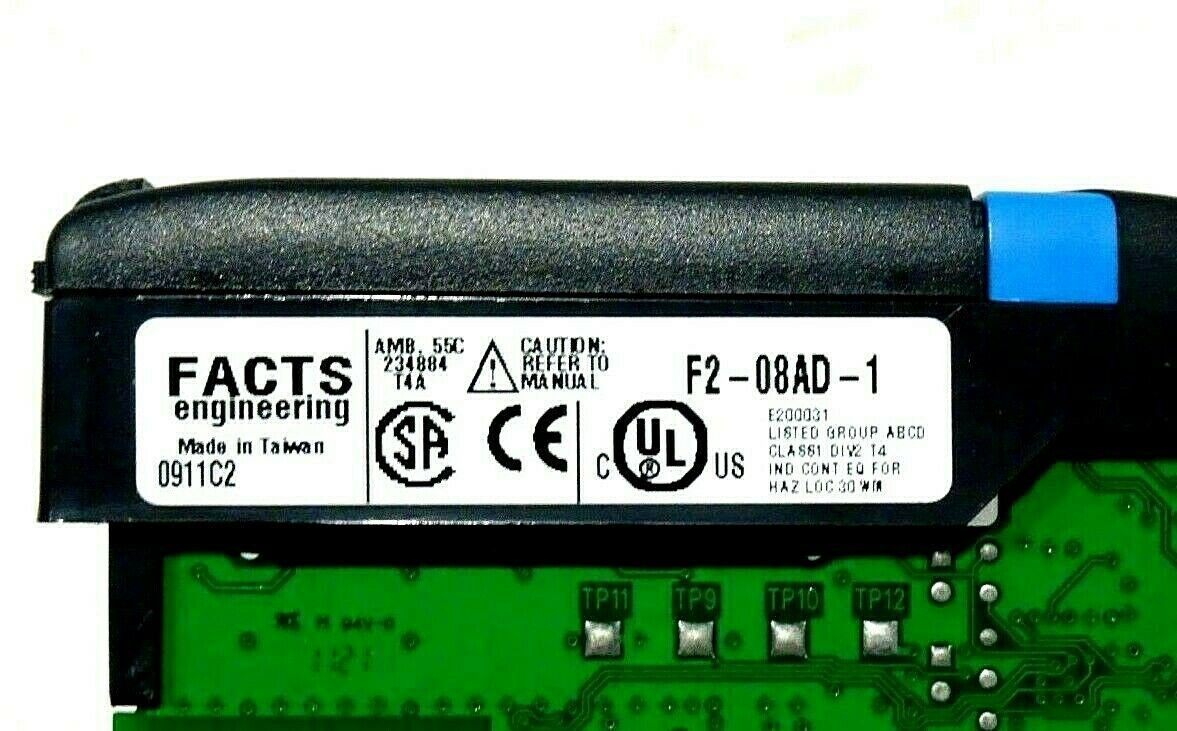 NEW FACTS ENGINEERING F2-08AD-1 INPUT MODULE F208AD1 - SB Industrial ...