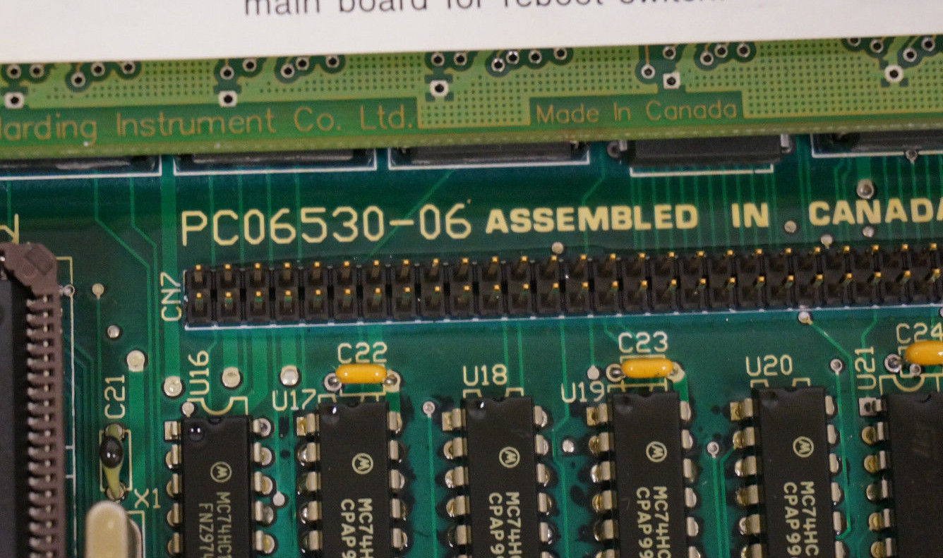 NEW HARDING INSTRUMENTS PC06350-06 CONTROL BOARD PC06546-02 - SB ...