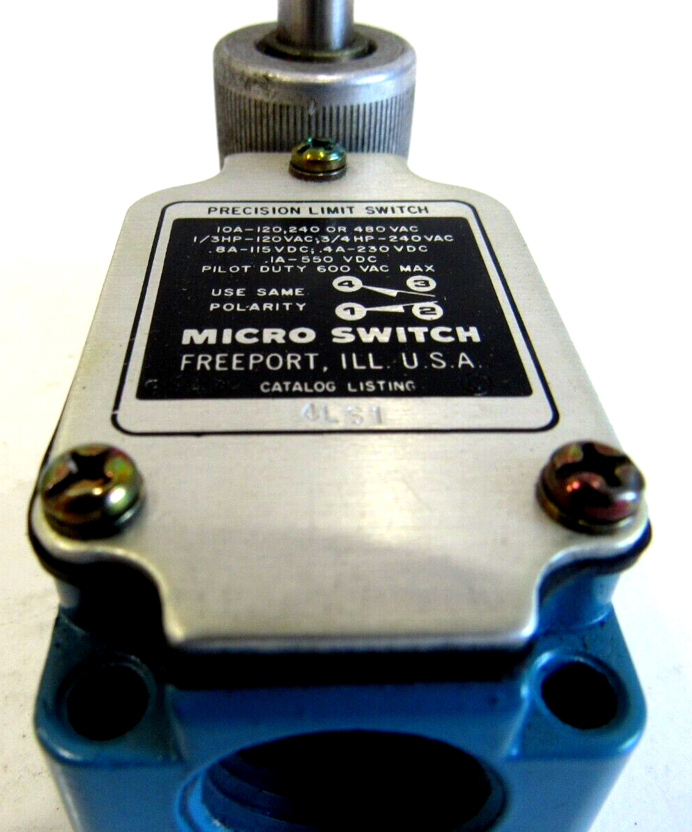 NEW HONEYWELL MICROSWITCH 4LS1 LIMIT SWITCH - SB Industrial Supply, Inc.