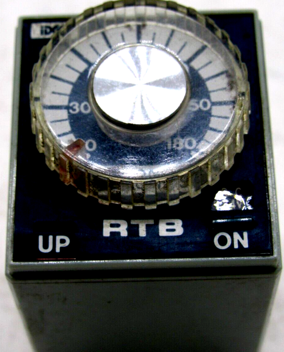 NEW IDEC RTB-CB2N TIMING RELAY 0-180 RTBCB2N - SB Industrial Supply, Inc.