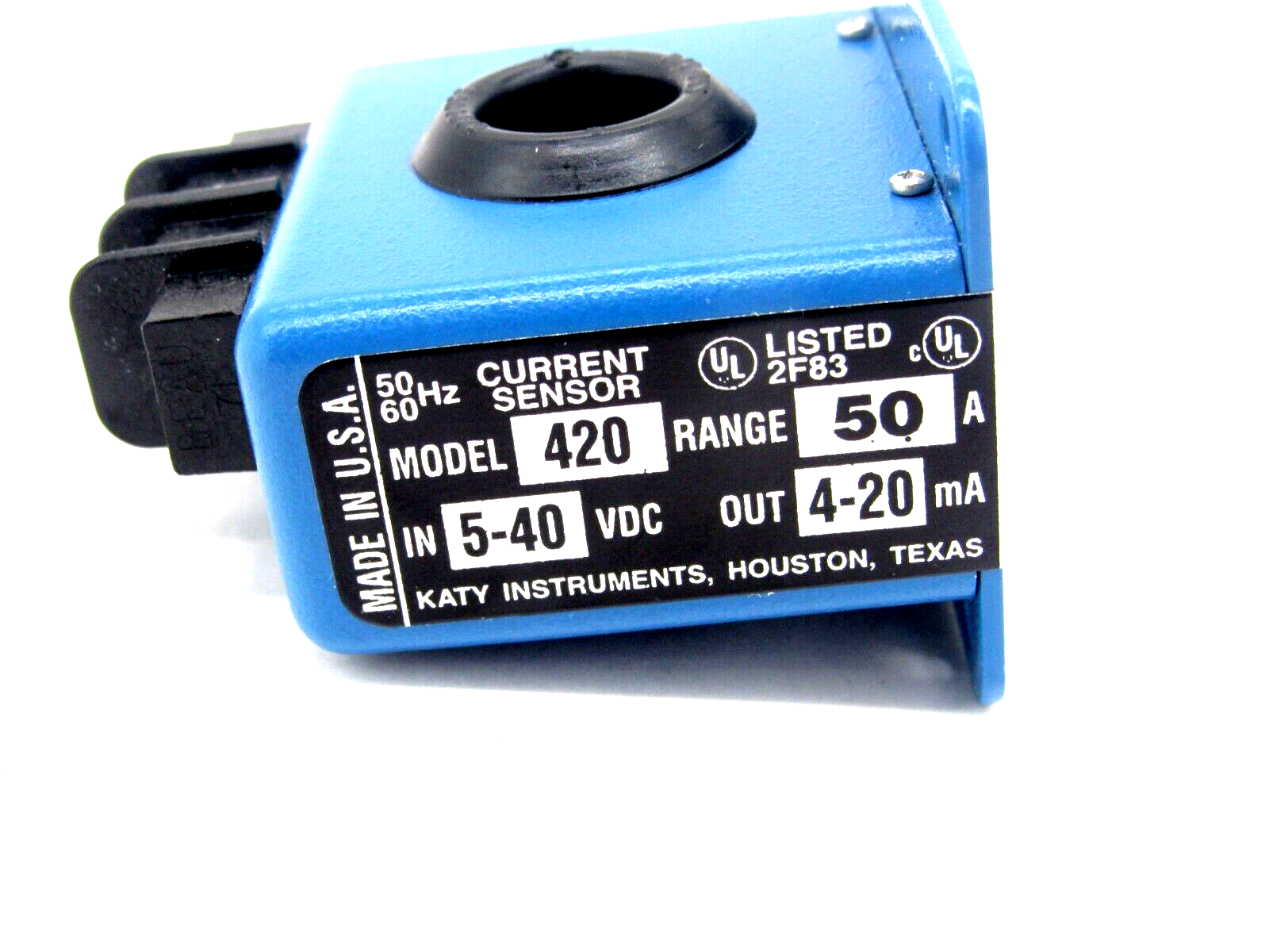 NEW KATY INSTRUMENTS 420 A.C. CURRENT SENSOR RANGE 0-50 - SB Industrial Supply, Inc.