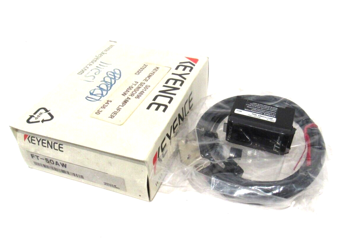 NEW KEYENCE FT-50AW TEMPERATURE SENSOR FT50AW - SB Industrial Supply, Inc.