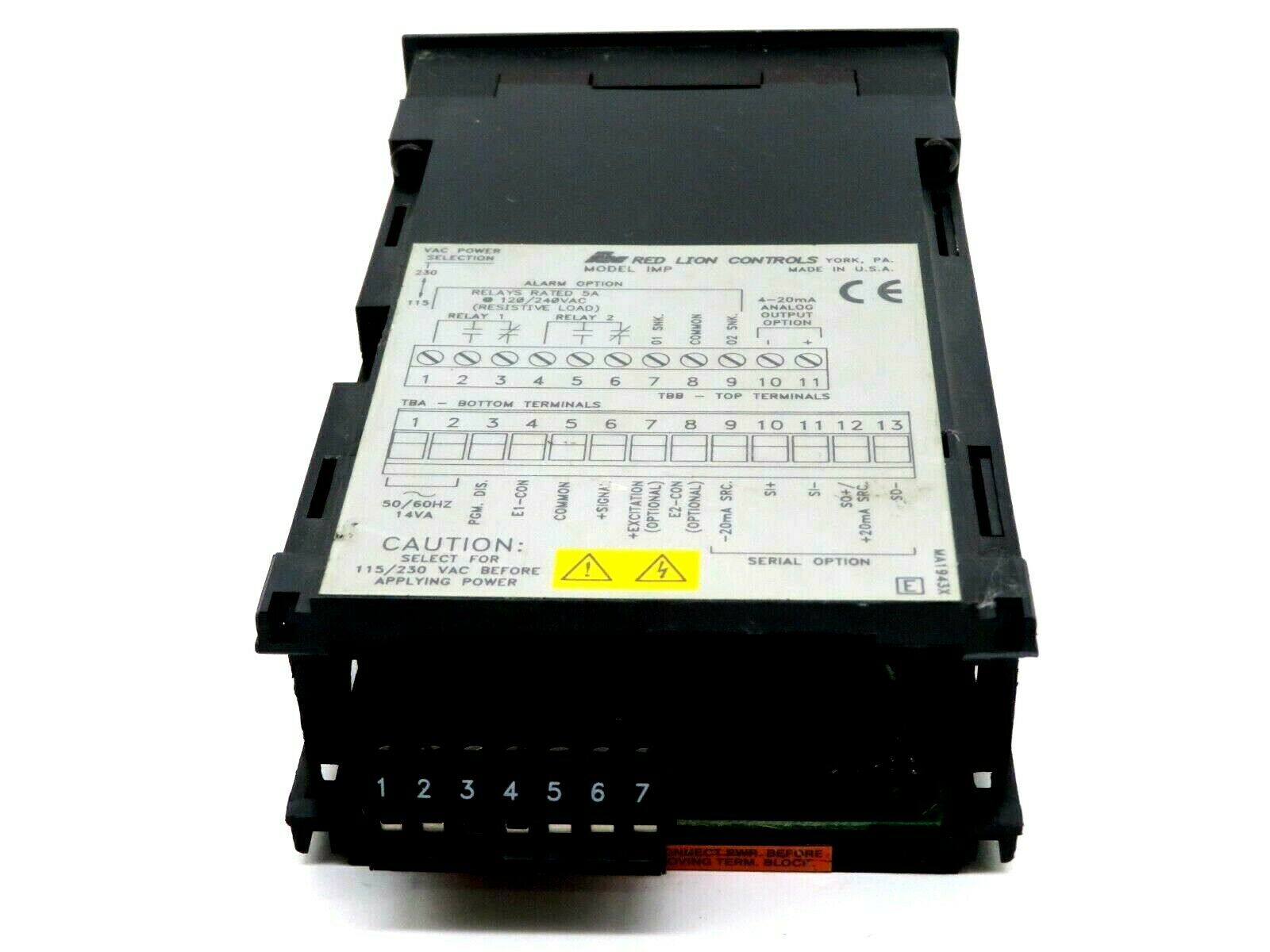 NEW RED LION IMP20160 PROCESS METER - SB Industrial Supply, Inc.