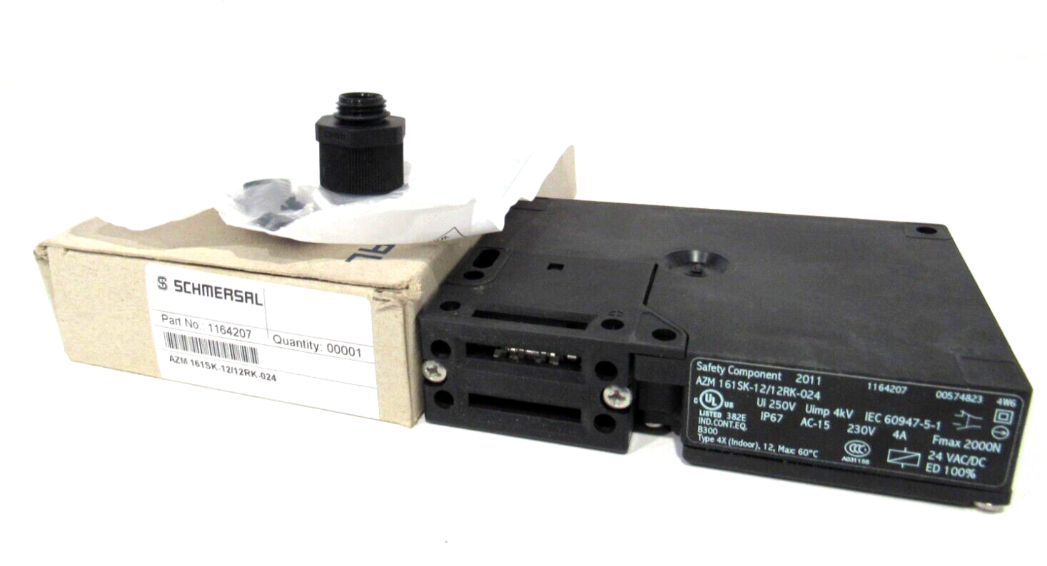 NEW SCHMERSAL AZM 161SK-12/12RK-024 SAFETY SWITCH 1164207 ...