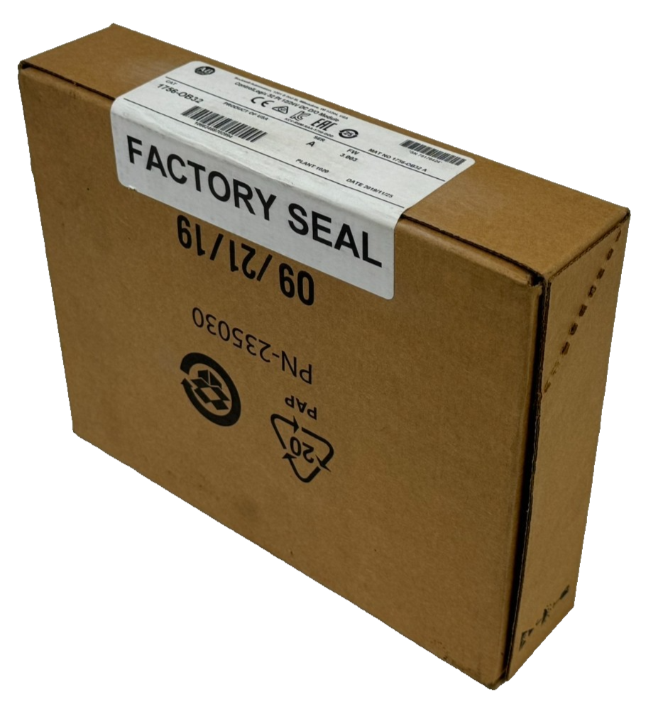NEW SEALED ALLEN BRADLEY 1756-OB32 CONTROLLOGIX OUTPUT MODULE SER. A F ...