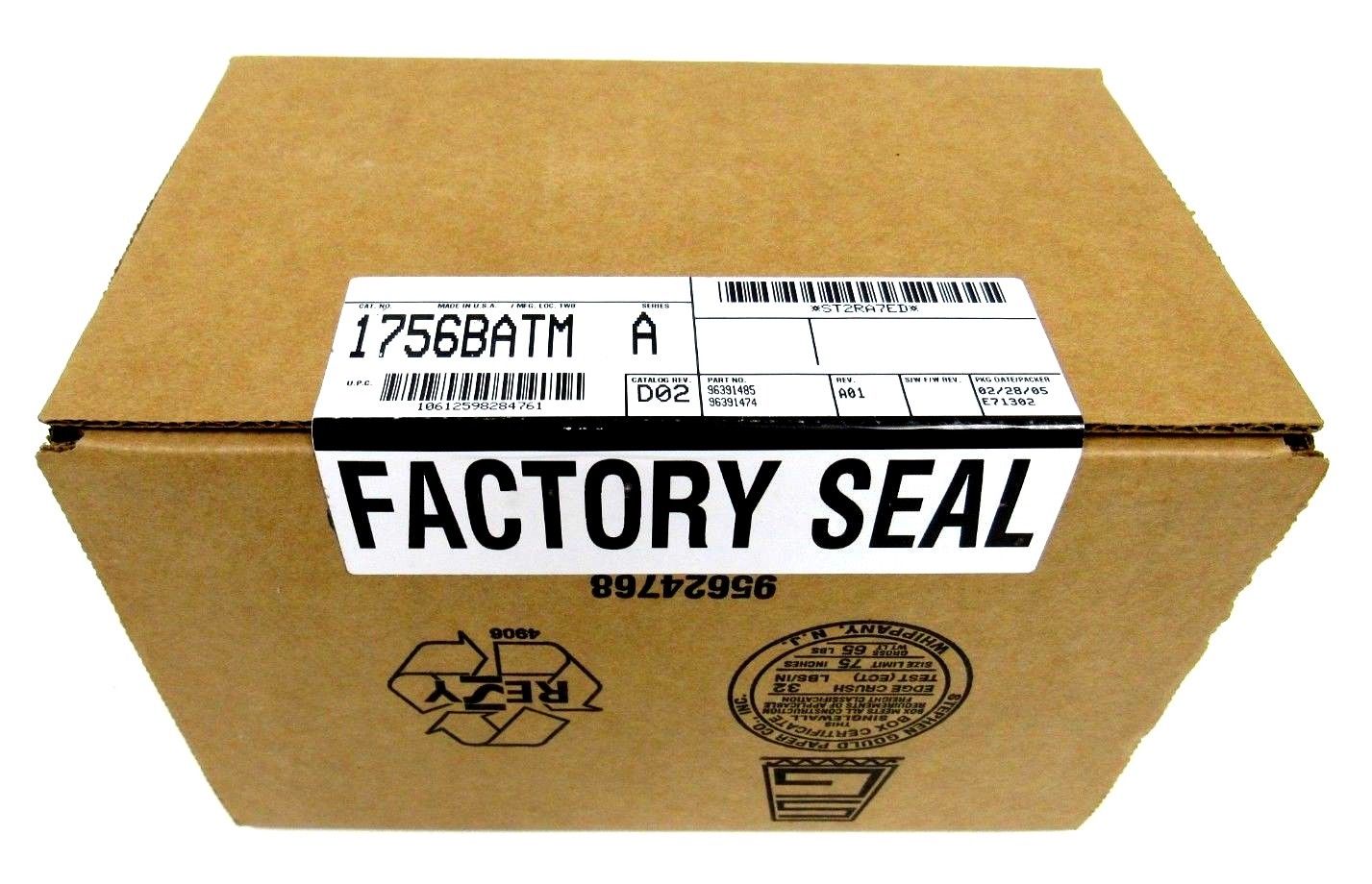 NEW SEALED LOT OF 2 ALLEN BRADLEY 1756-BATM BATTERY MODULE SER A ...