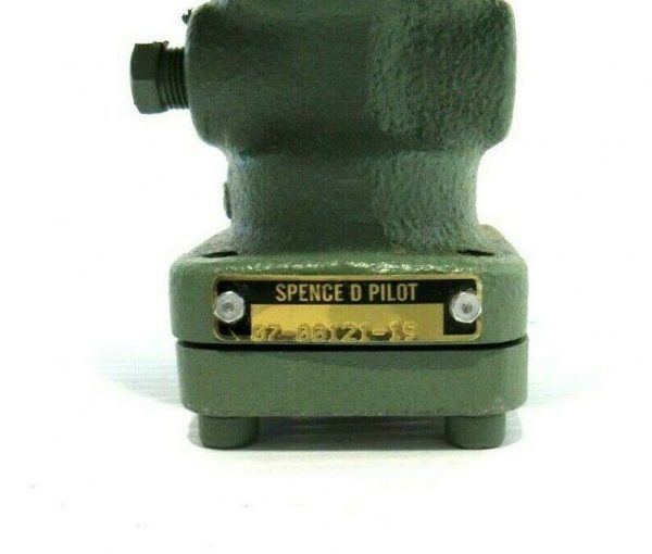 NEW SPENCE 07-00121-19 TYPE D PRESSURE REDUCING PILOT VALVE 07-00121-00 ...