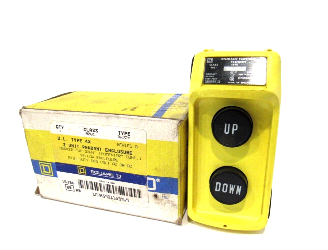 NEW SQUARE D 9001BW72Y PENDANT ENCLOSURE - SB Industrial Supply, Inc.