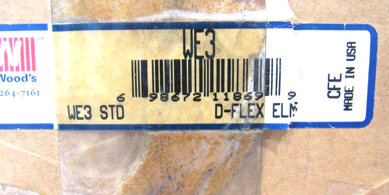 NEW TB WOODS WE3 D-FLEX ELEMENT - SB Industrial Supply, Inc.