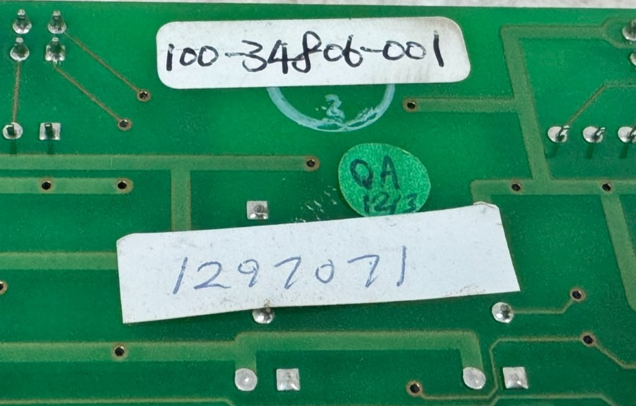 USED COMPUTER DYNAMICS 100-34806-001 CONTROL CARD - SB Industrial ...