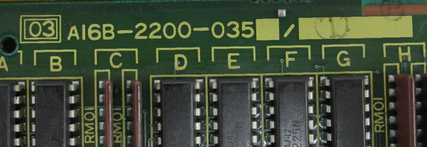 USED FANUC A16B-2200-0350/03A GRAPHIC CARD A16B22000350/03A - SB ...
