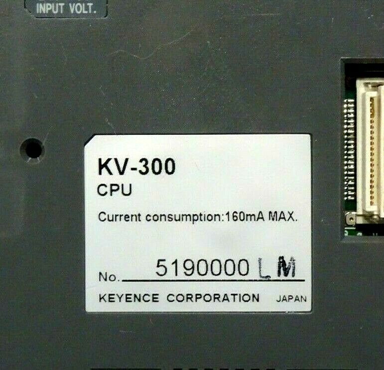 USED KEYENCE KV-300 CONTROL UNIT KV300 - SB Industrial Supply, Inc.