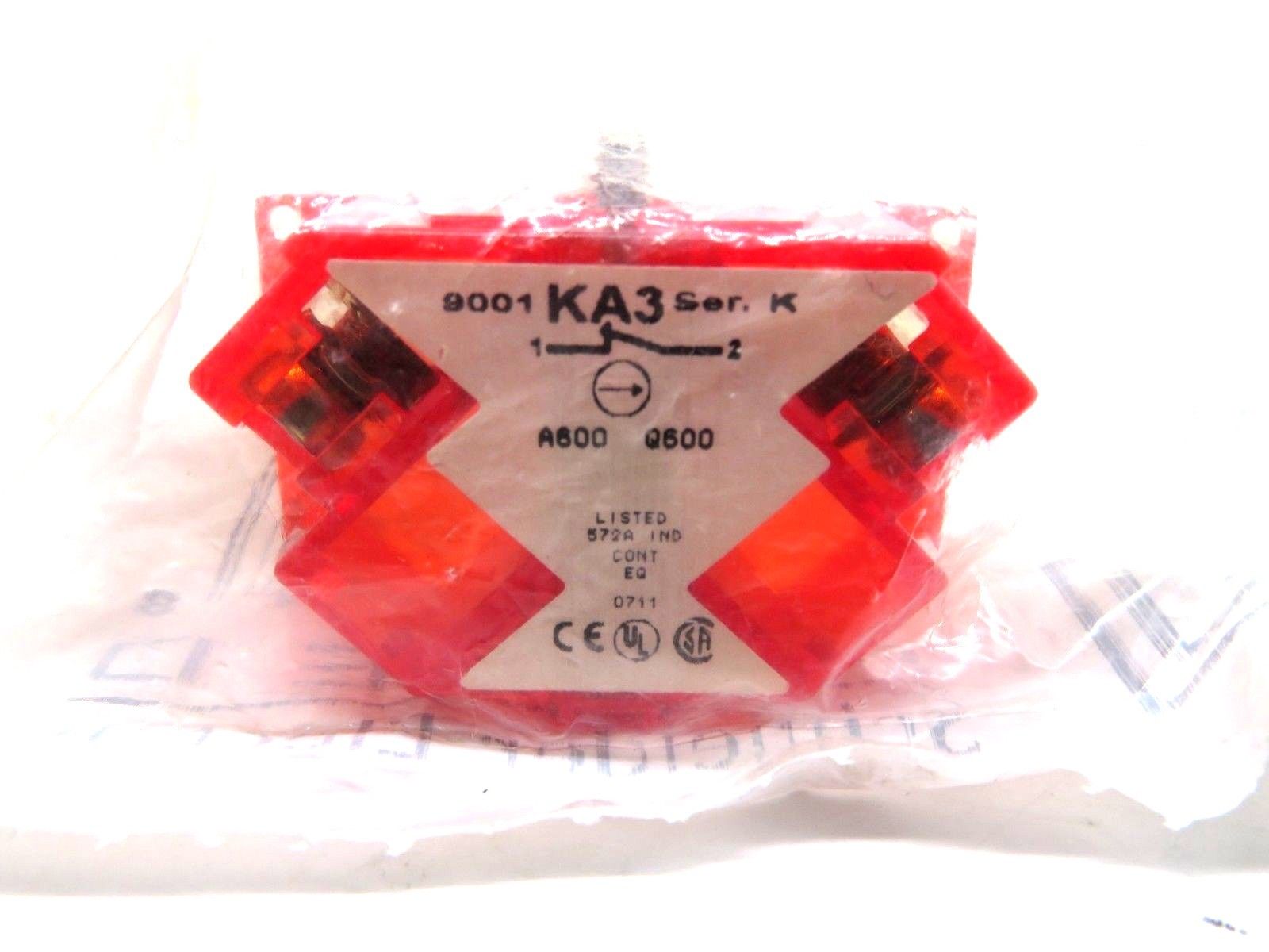 3 NEW SEALED SQUARE D 9001 KA3 CONACT BLOCK SERIES K - SB Industrial ...