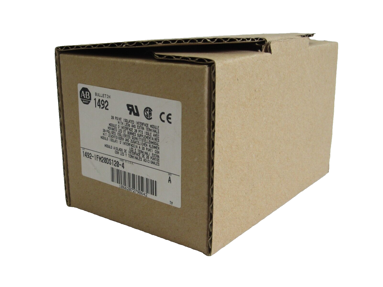 ALLEN BRADLEY 1492-IFM20DS120-4 INTERFACE MODULE 1492IFM20DS1204 NEW ...