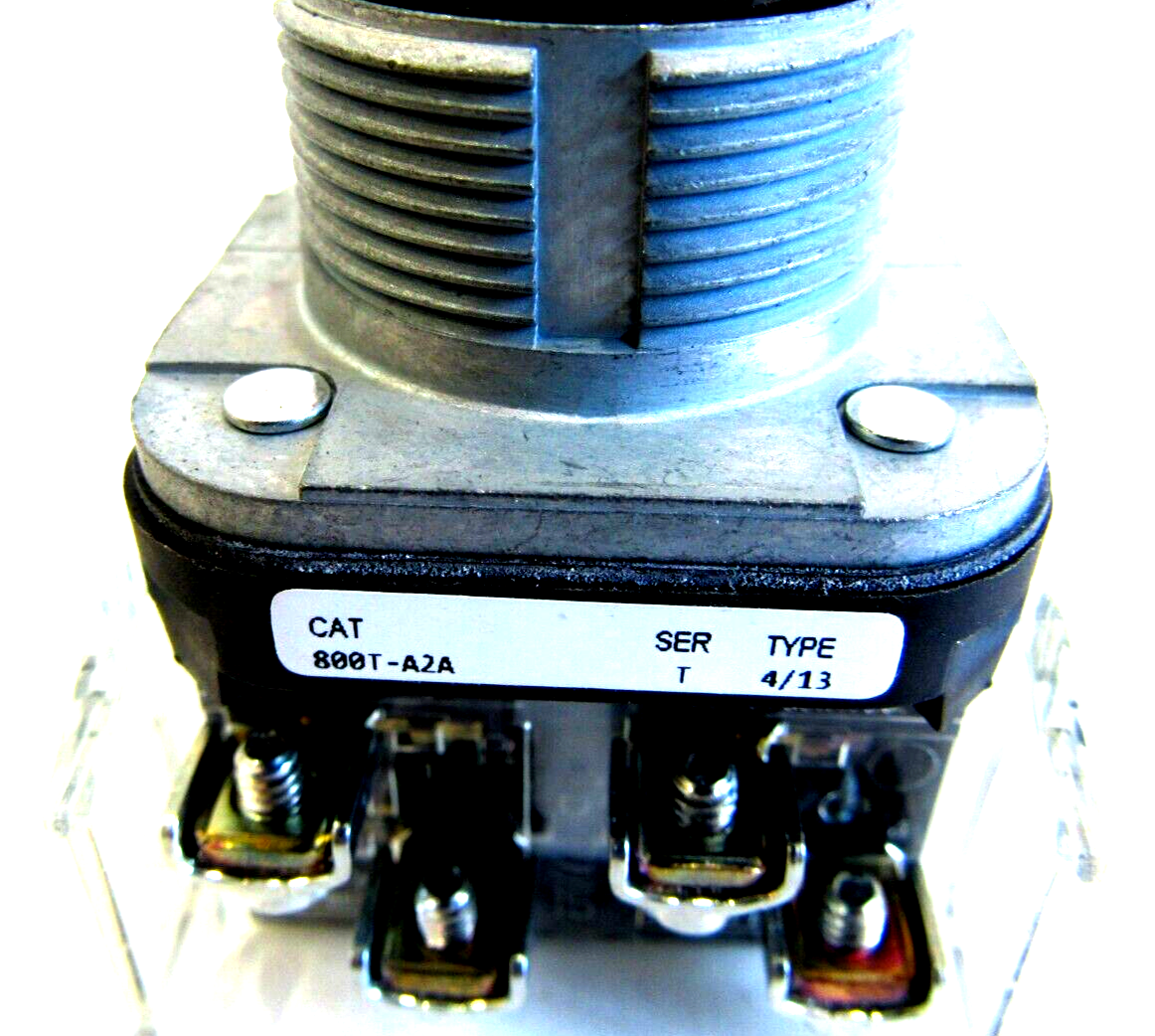 ALLEN BRADLEY 800T-A2A PUSHBUTTON SER.T 800TA2A NEW, SURPLUS - SB ...