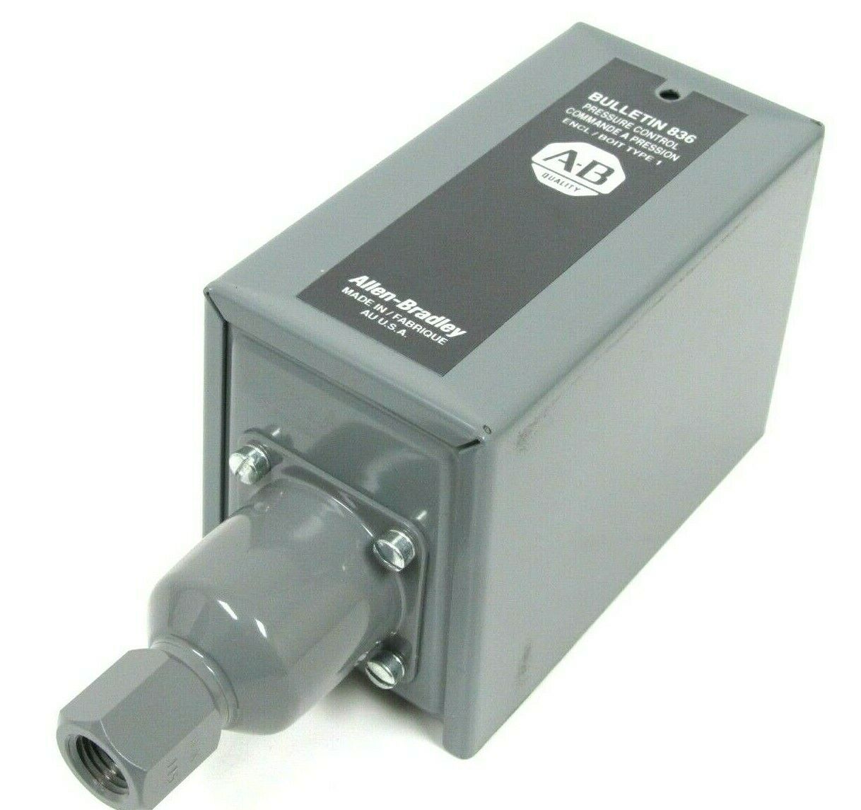 NEW ALLEN BRADLEY 836-C63A PRESSURE CONTROL 836C63A - SB Industrial ...