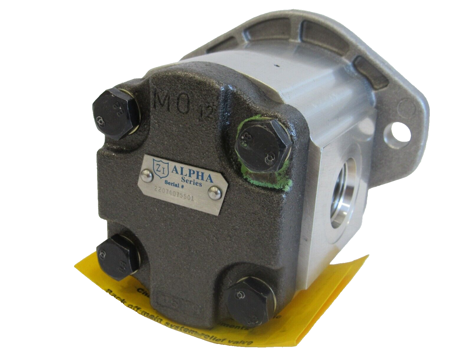 NEW ALPHA ZI HYDRAULIC GEAR PUMP - SB Industrial Supply, Inc.