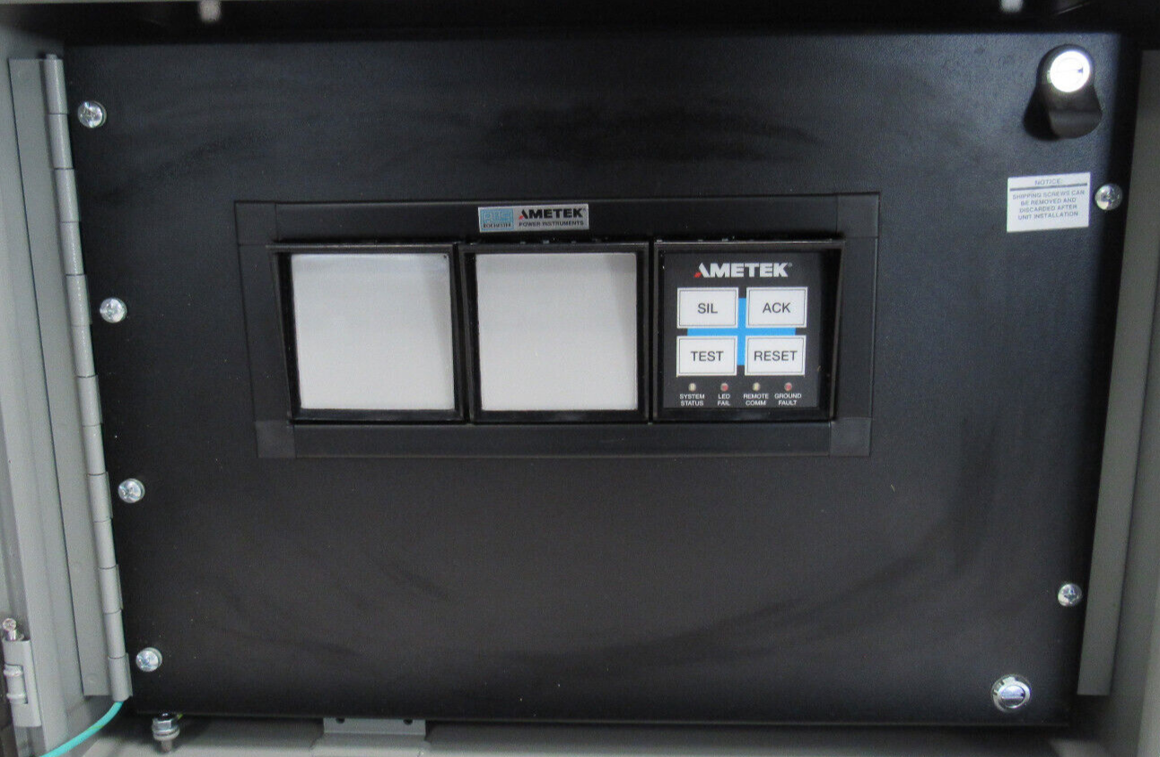 NEW AMETEK AN-3100D ANNUNCIATOR W/PRINTER AN-3100D-N4-1H-3W-TNTB-4-8-W ...