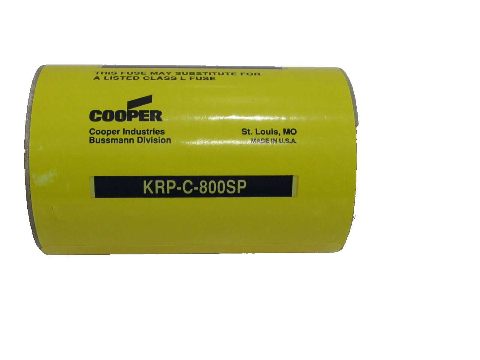 NEW BUSSMANN KRP-C-800SP TIME DELAY FUSE 600V 300VDC CLASS L KRPC800SP ...