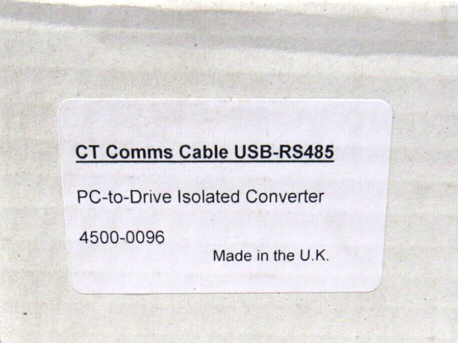 NEW CT COMMS CABLE 4500-0096 PC TO DRIVE CONVERTER 45000096 - SB Industrial Supply, Inc.
