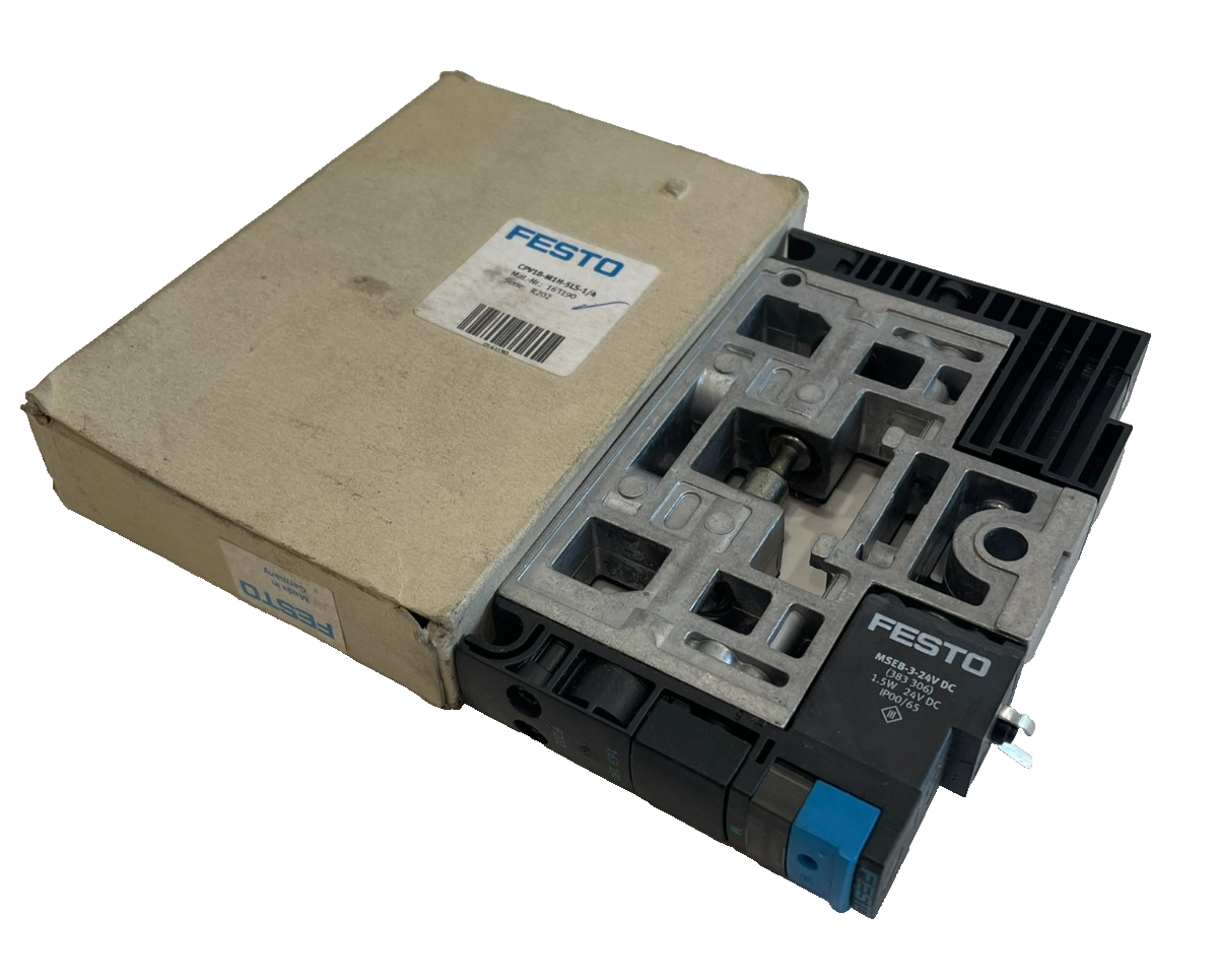 NEW FESTO CPV18-M1H-5LS-1/4 SOLENOID VALVE 163190 CPV18M1H5LS14 - SB ...