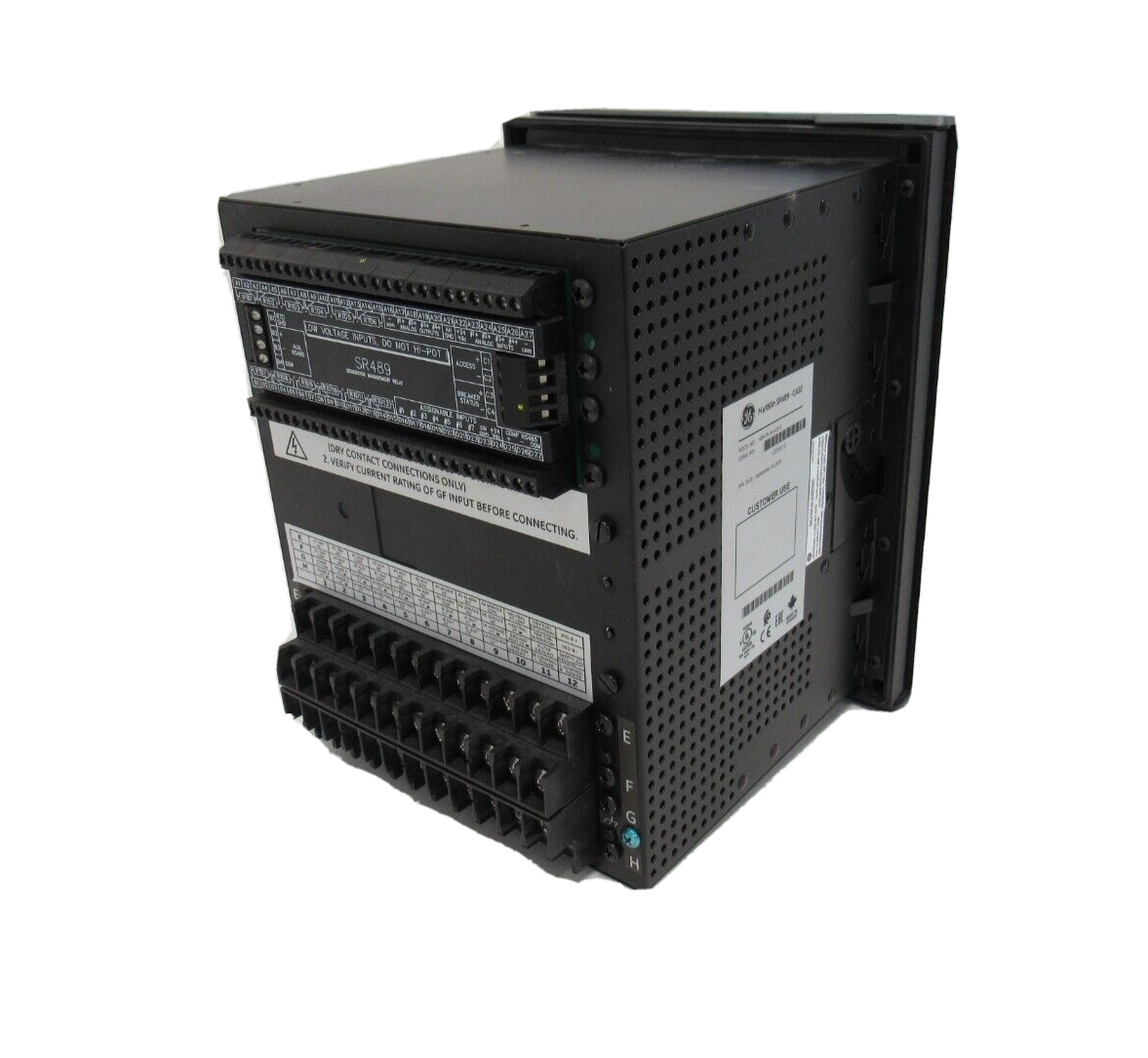 NEW GE 489-P5-HI-A20-E GENERATOR MANAGEMENT RELAY SR489 489P5HIA20E ...
