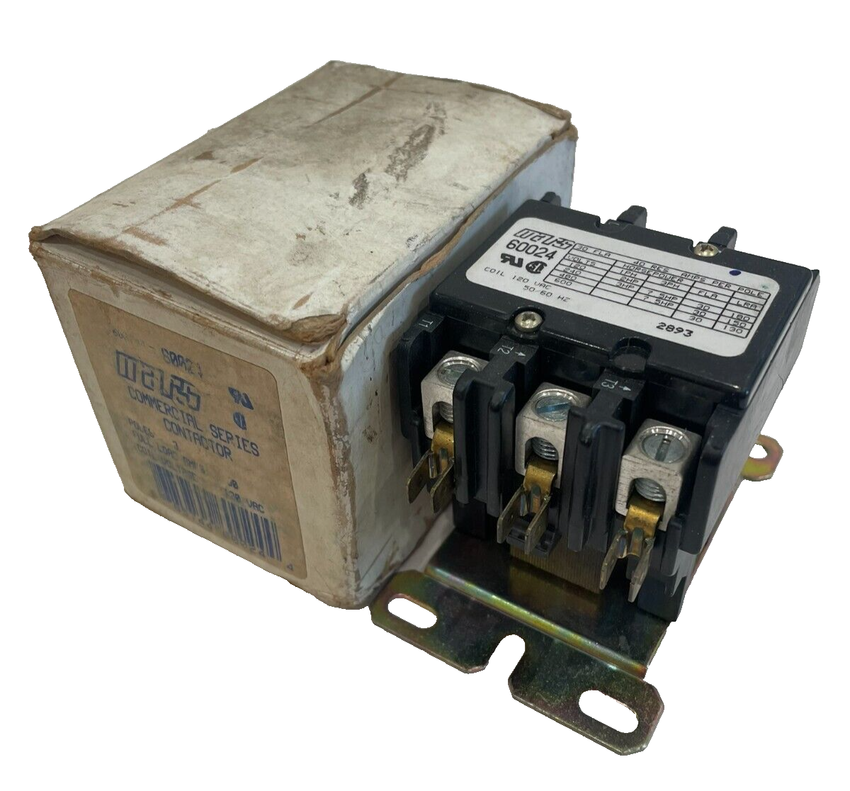 NEW MARS 60024 CONTACTOR 3 POLES 120VAC - SB Industrial Supply, Inc.