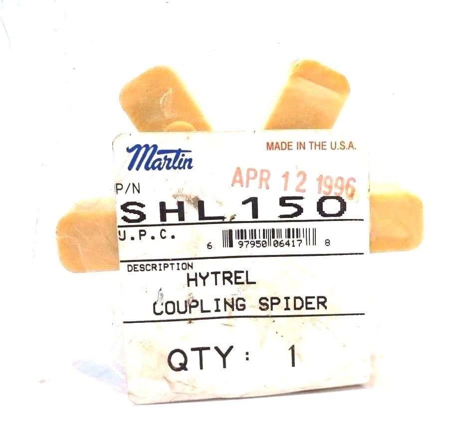 NEW MARTIN SHL150 HYTREL COUPLING SPIDER - SB Industrial Supply, Inc.