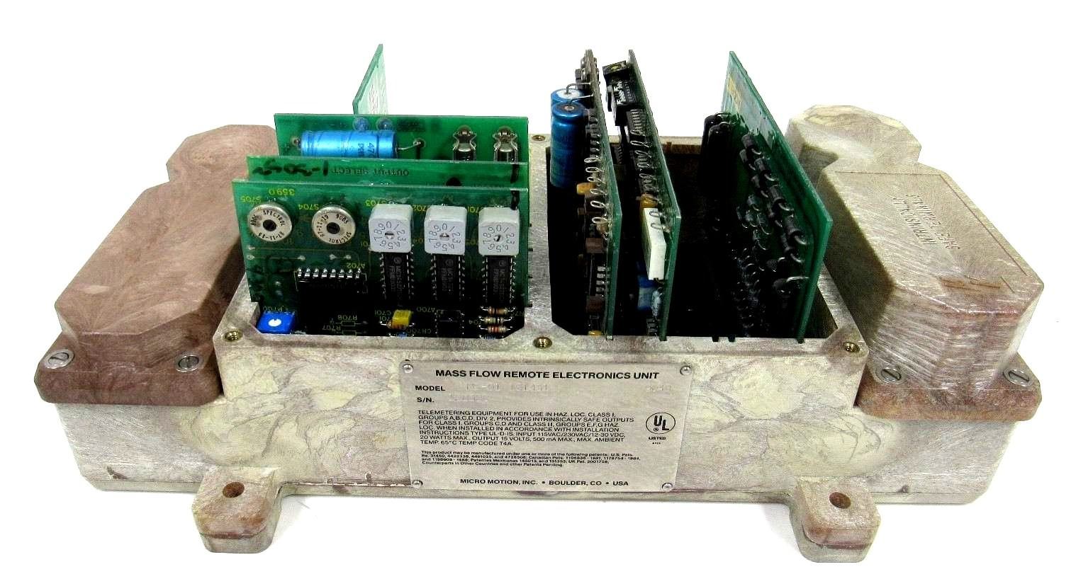 NEW MICRO MOTION RE-01-151431 MASS FLOW REMOTE UNIT RE01151431 FLOW 0 ...