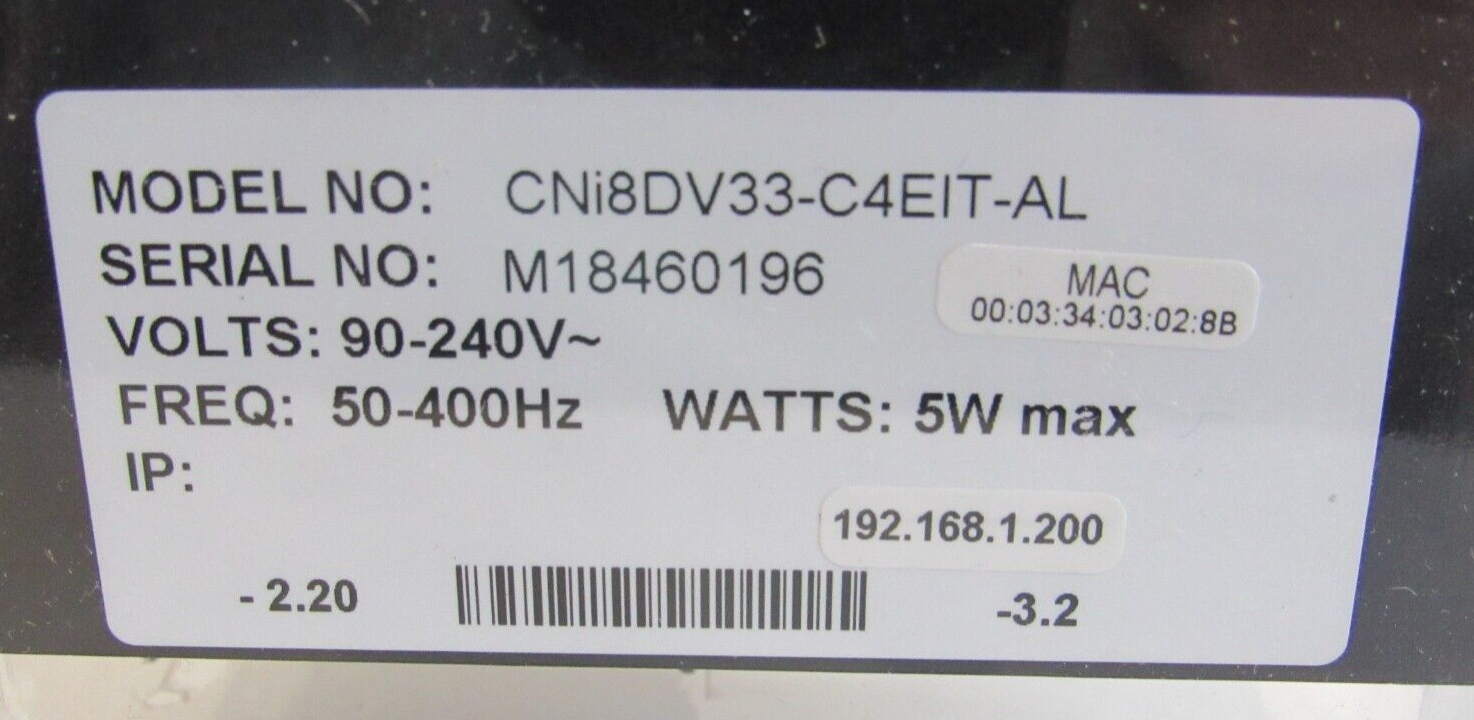 NEW OMEGA CNI8DV33-C4EIT-AL TEMPERATURE & PROCESS MONITOR ...