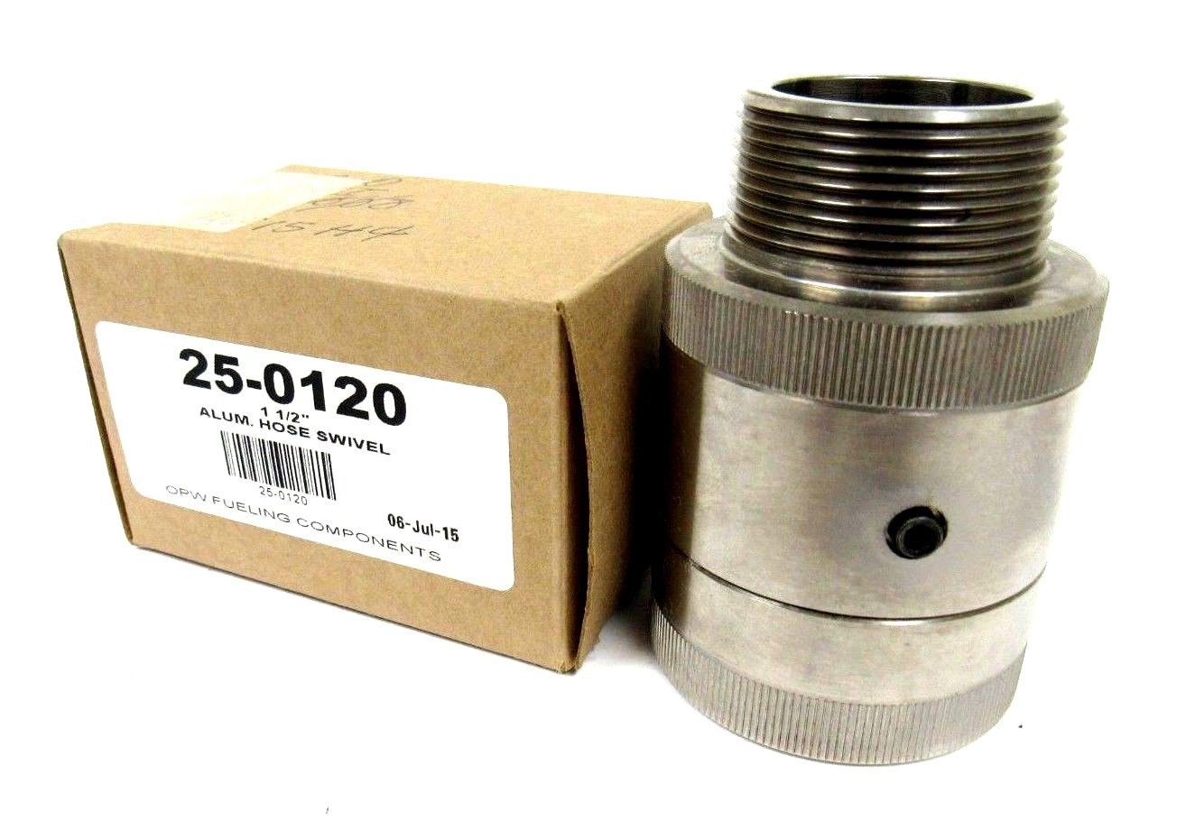 NEW OPW 25-0120 ALUMINUM HOSE SWIVEL 1-1/2" 250120 - SB Industrial ...