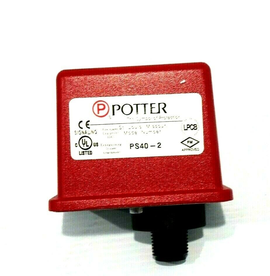 NEW POTTER ELECTRIC PS40-2 PRESSURE SWITCH 1340404 PS402 - SB ...