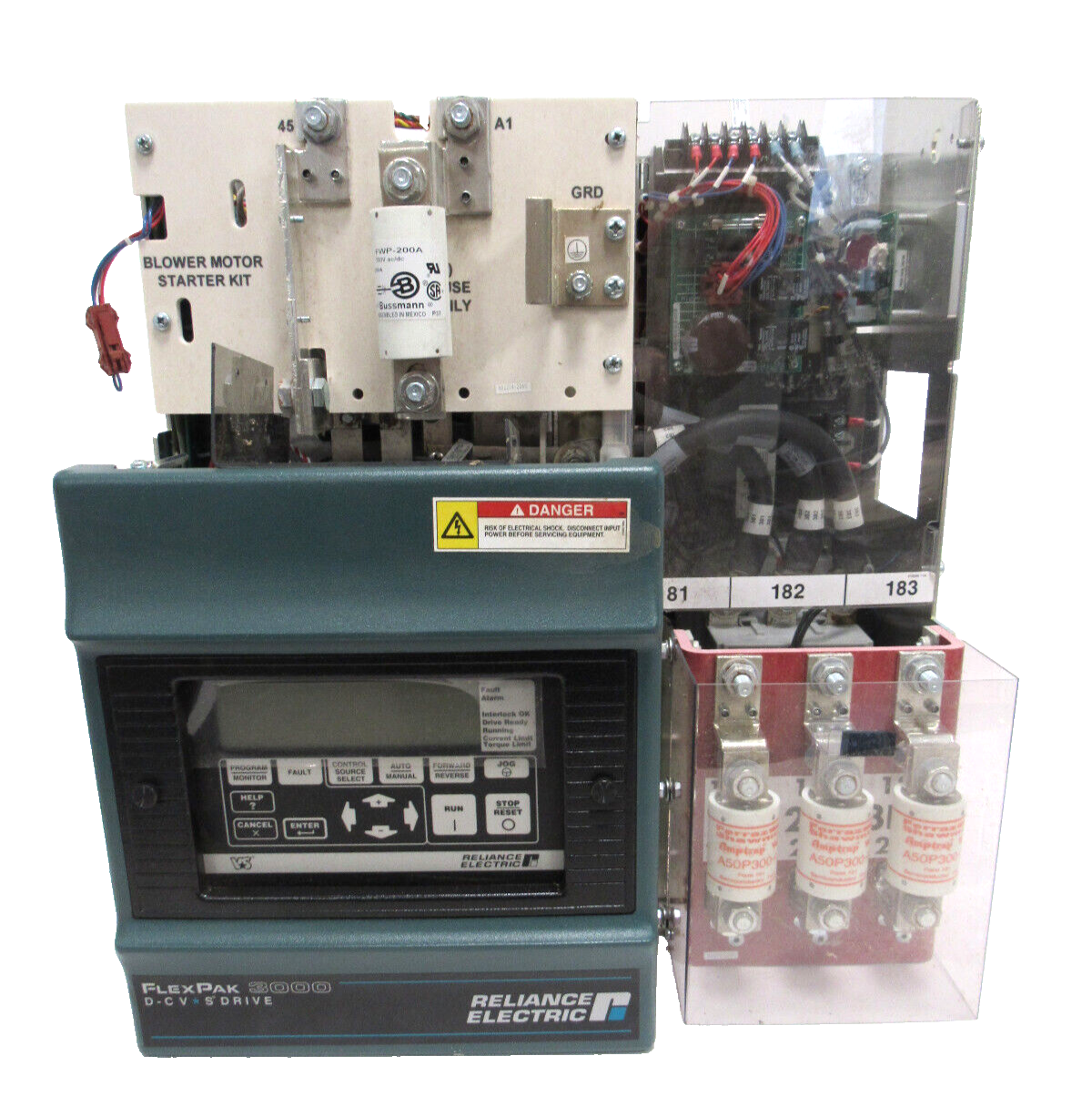 NEW RELIANCE ELECTRIC 75FR4042 FLEXPAK 3000 DRIVE 40/75HP - SB ...