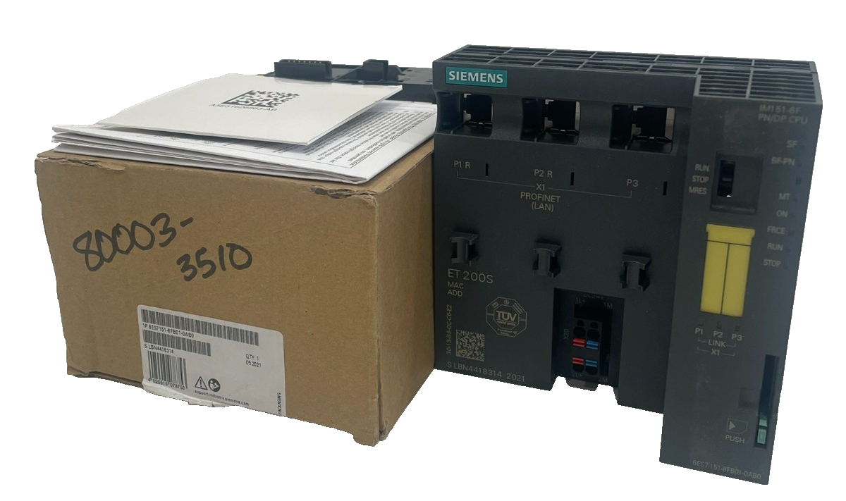 NEW SIEMENS 6ES7151-8FB01-0AB0 INTERFACE MODULE/CPU FW:V3.2.16 ...