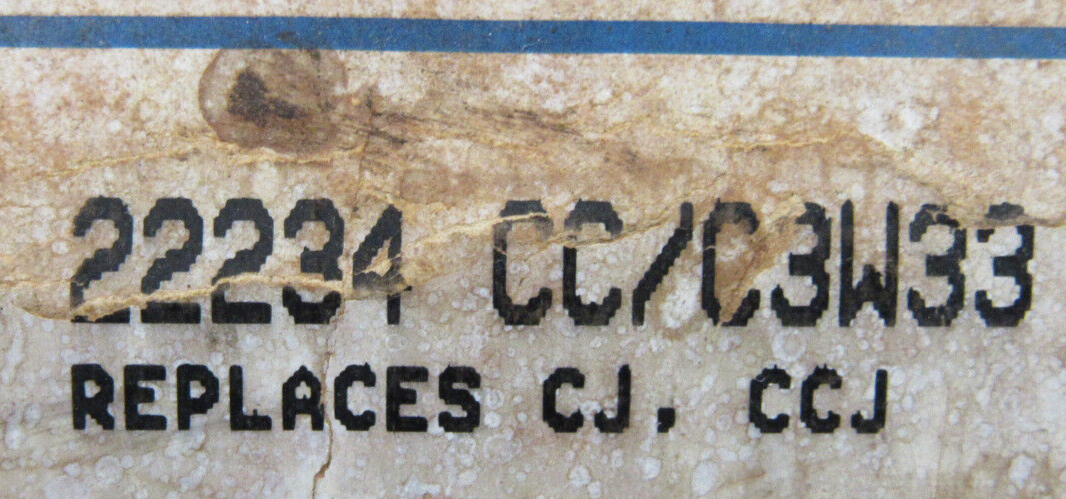 NEW SKF 22234 CC/C3W33 ROLLER BEARING 22234CCC3W33 - SB Industrial ...