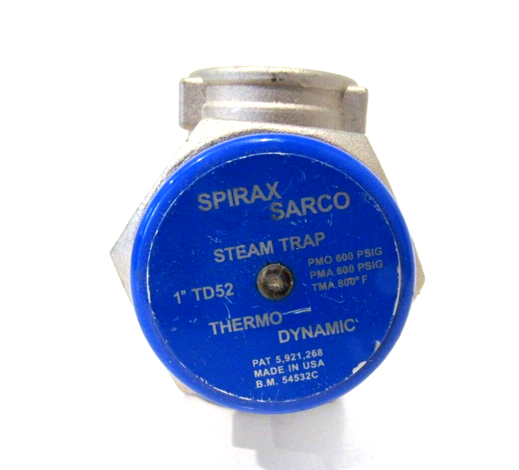 NEW SPIRAX SARCO TD52 STEAM TRAP 1" 54532C - SB Industrial Supply, Inc.