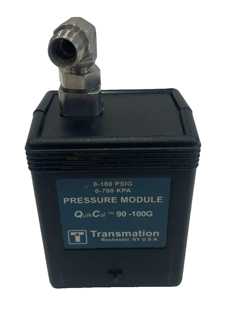 NEW TRANSMATION QUIK CAL 90-100G PRESSURE MODULE 15-B1G2K-60-1 100PSIG ...