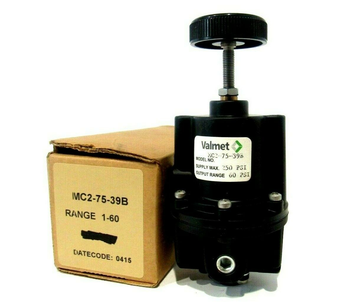 NEW VALMET MC2-75-39B REGULATOR MC27539B - SB Industrial Supply, Inc.