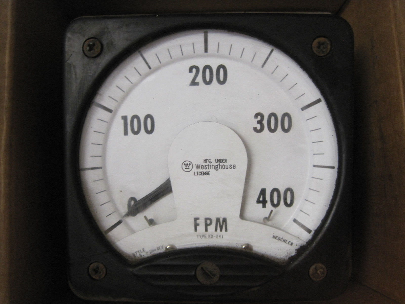 NEW WESTINGHOUSE KX-241 METER 0-400 FPM KX241 - SB Industrial Supply, Inc.