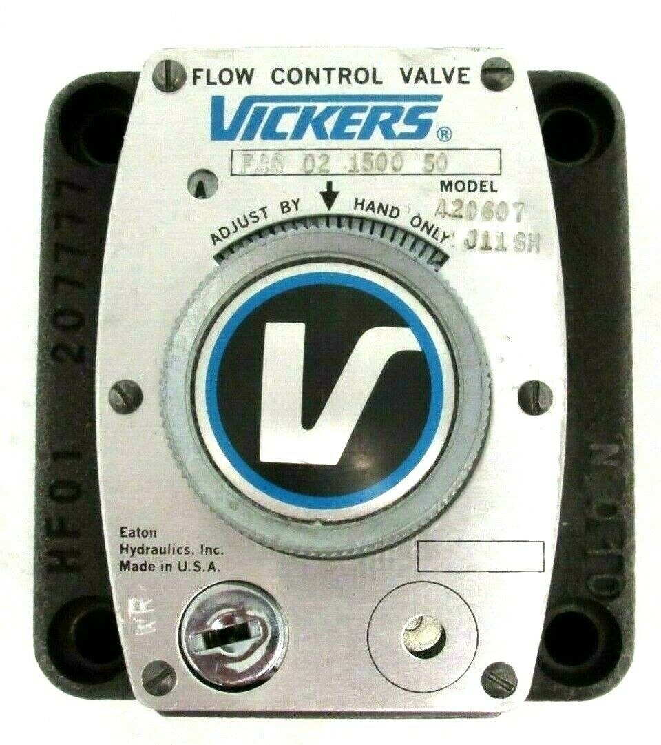 REFURBISHED VICKERS FCG-02-1500-50 FLOW CONTROL VALVE FCG02150050 ...