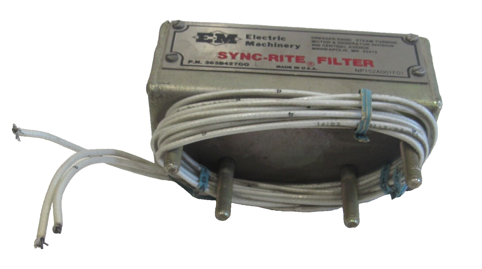 USED DRESSER RAND 363B427GO FILTER SYNC-RITE ELECTRONIC PULSE - SB ...