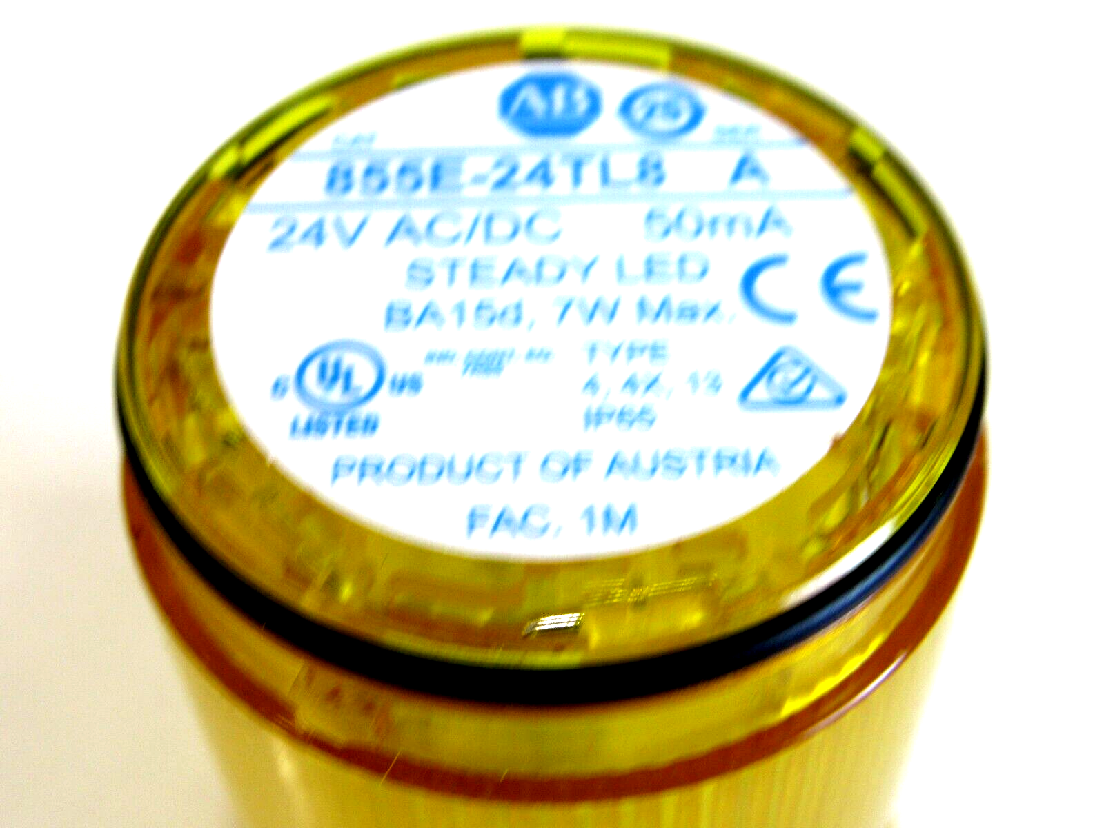 ALLEN BRADLEY 855E-24TL8 STEADY LED LAMP MODULE SERIES A 855E24TL8 NEW ...