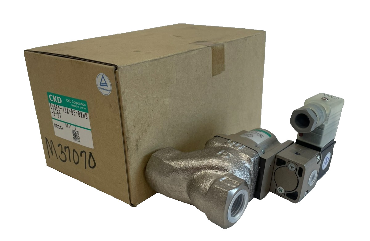 NEW CKD CVSE2-15A-05-02HS-3-ST AIR OPERATED COOLANT VALVE ...